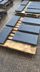 Millstone Coping Stone (L) 600mm x (W) 300mm x (H) 42mm | Coping Stones ...