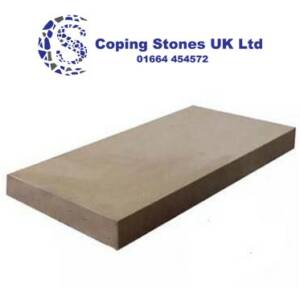 Flat Coping (L) 600mm x (W) 250mm x (H) 50mm | Coping Stones UK Ltd