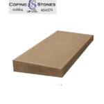 Once Weathered Coping (L) 600mm x (W) 500mm x (H) 75-50mm | Coping ...
