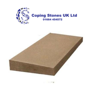 Once Weathered Coping (L) 600mm x (W) 350mm x (H) 75-50mm | Coping ...