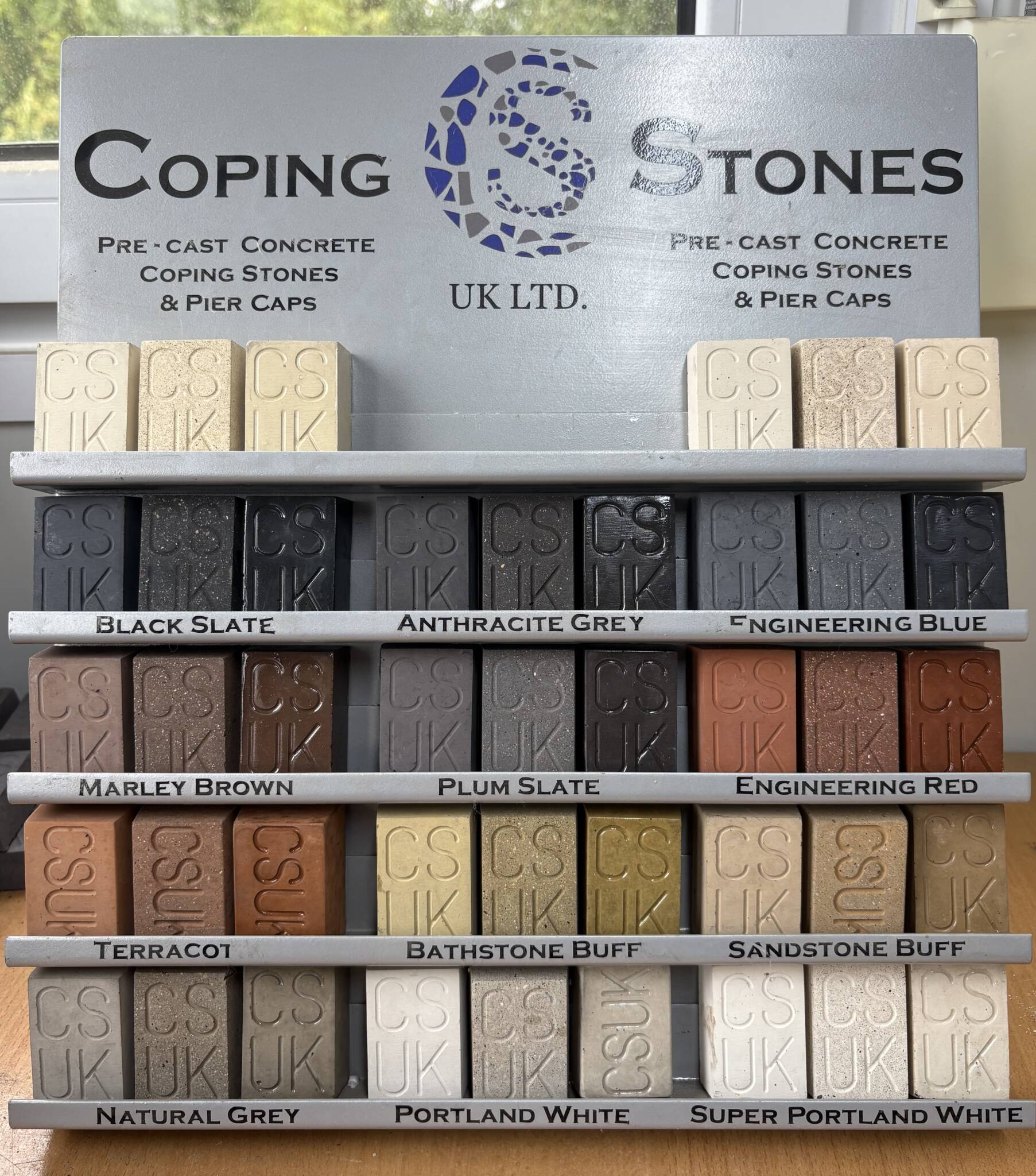 Small – Colour Samples | Coping Stones UK Ltd